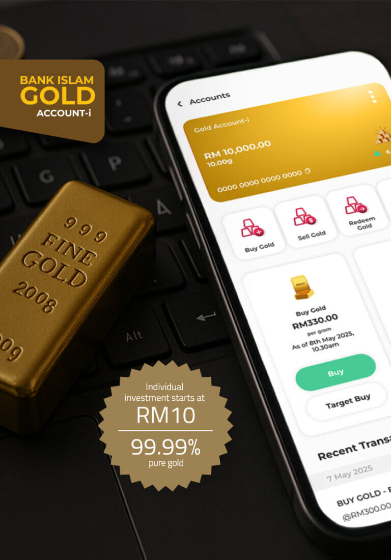 Bank Islam Gold Account (BIGA-i) – Buy & Sell Gold via BIMB Mobile - BIMB